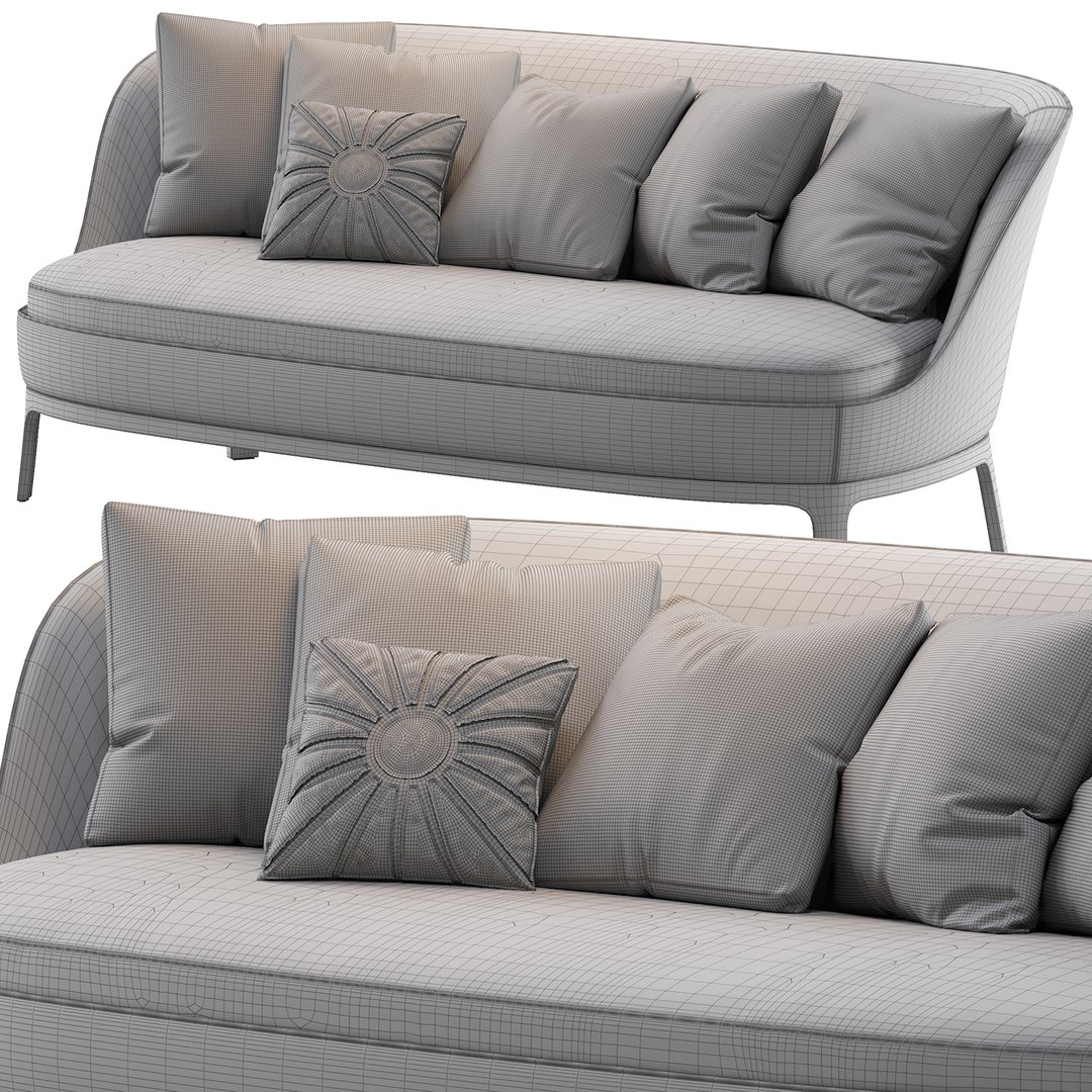 Dragonfly sofa model - TurboSquid 1688719