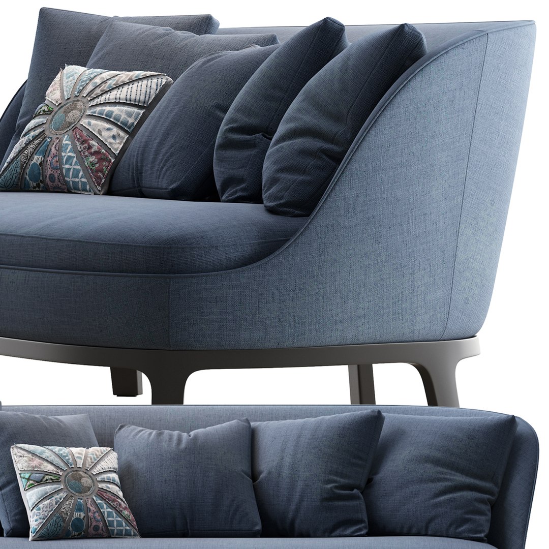 Dragonfly sofa model - TurboSquid 1688719