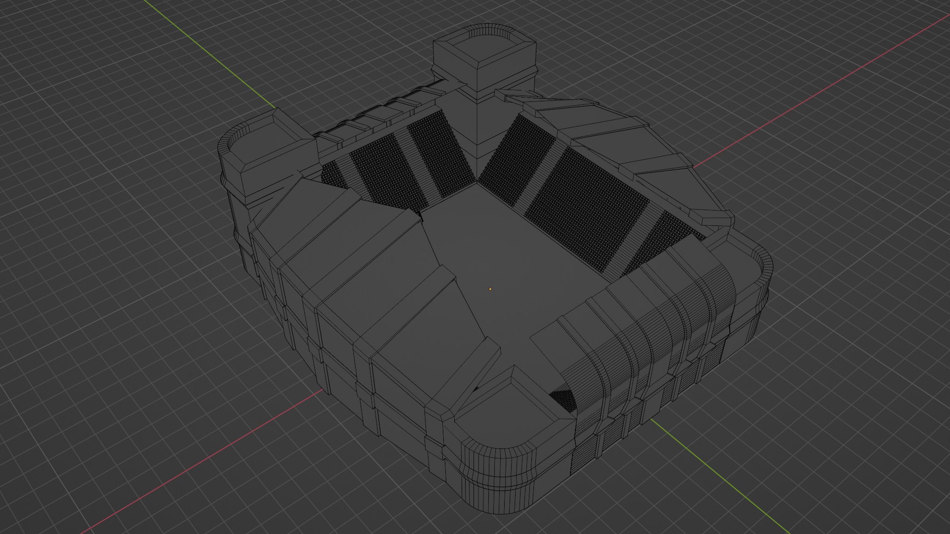 Football Stadium - German 3D Model - TurboSquid 1882090