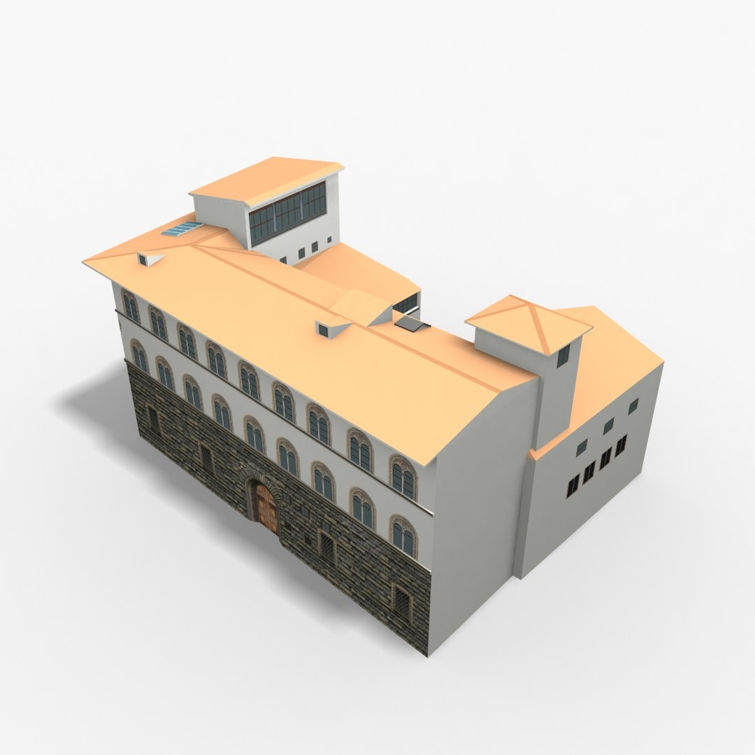 3D Palazzo Pazzi - TurboSquid 1182306