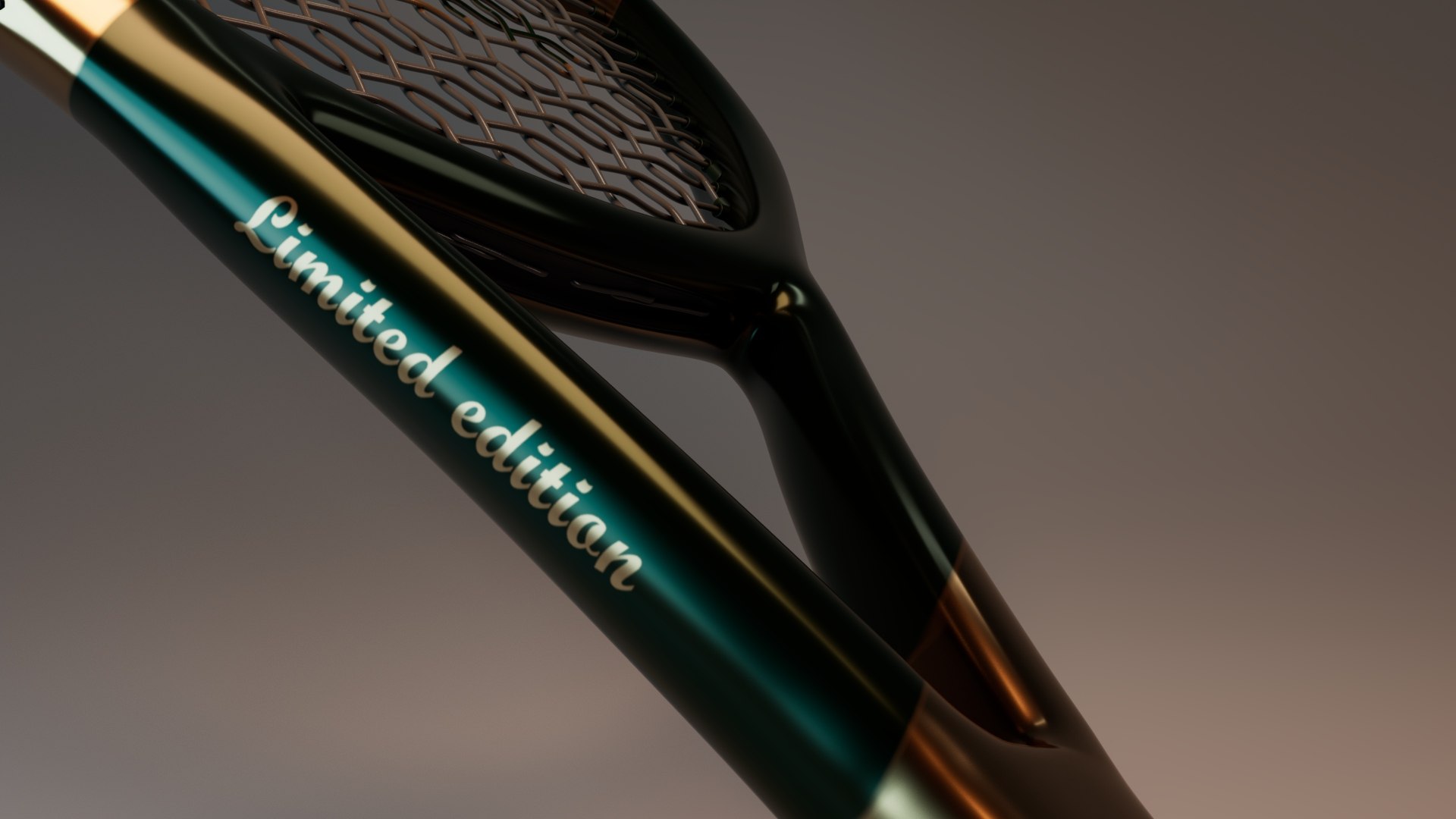 3D Tennis racket model - TurboSquid 1899940