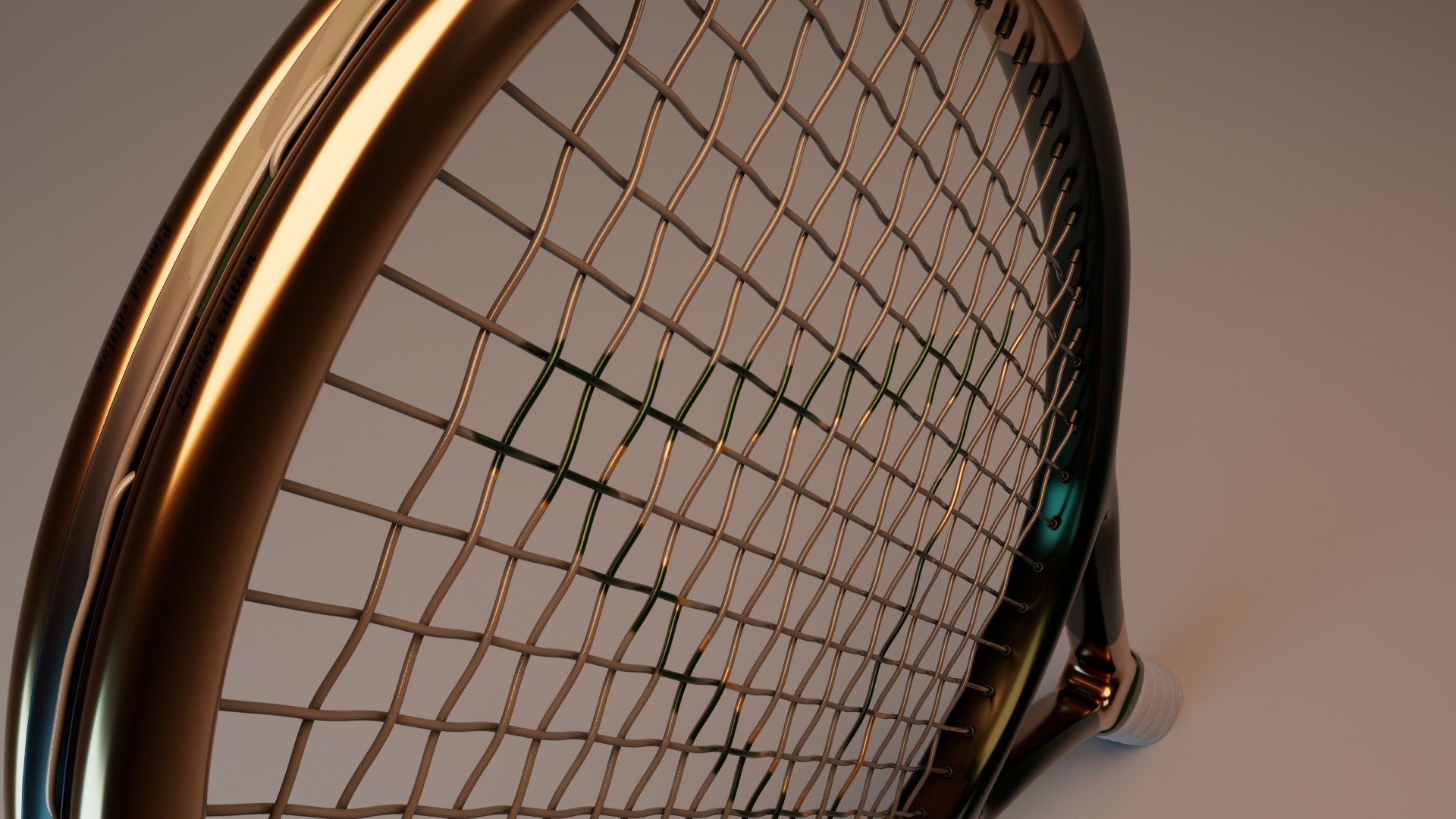 3D Tennis racket model - TurboSquid 1899940