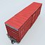 Railway Cargo Car Train 3d Model