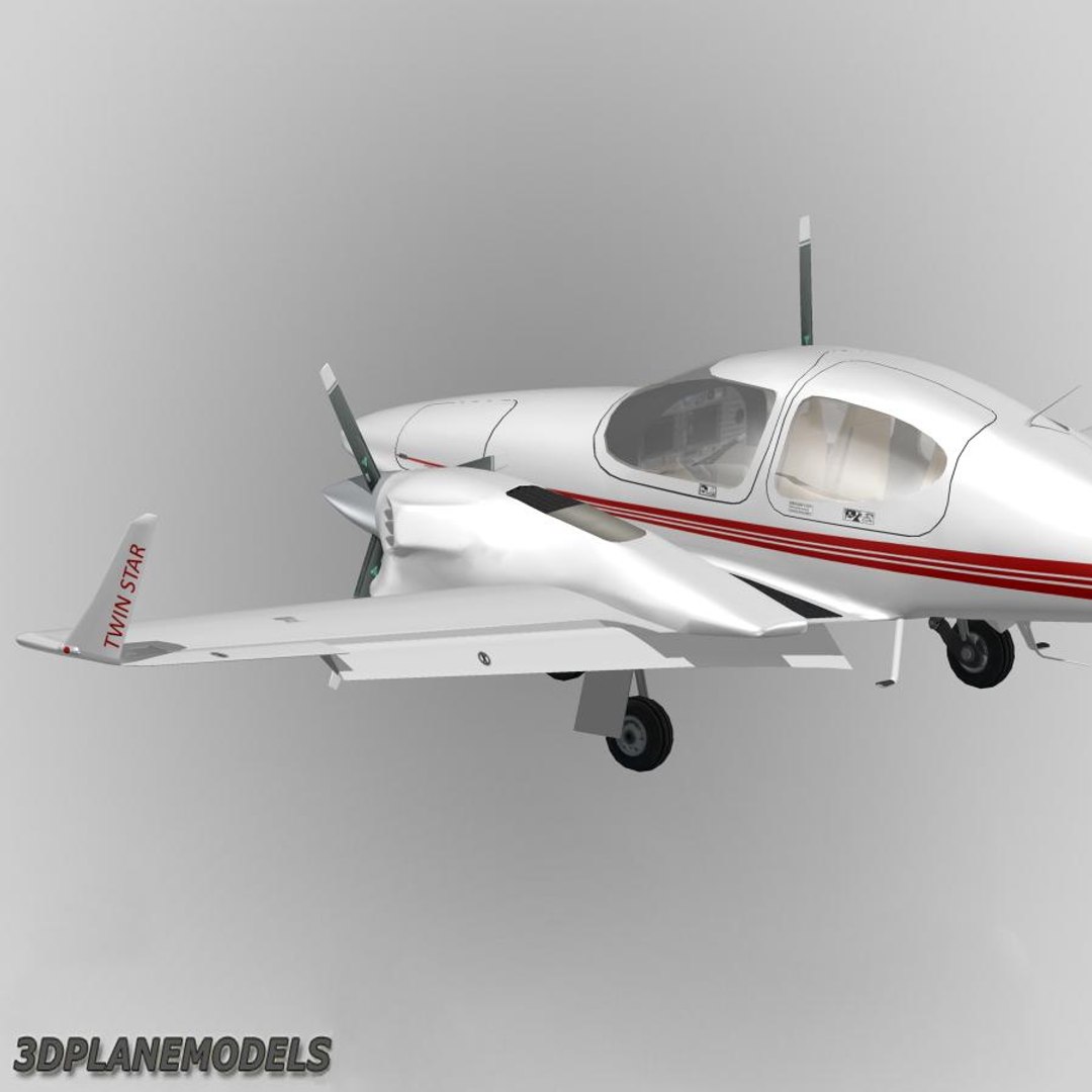 3d Diamond Da42 Twin Star Model