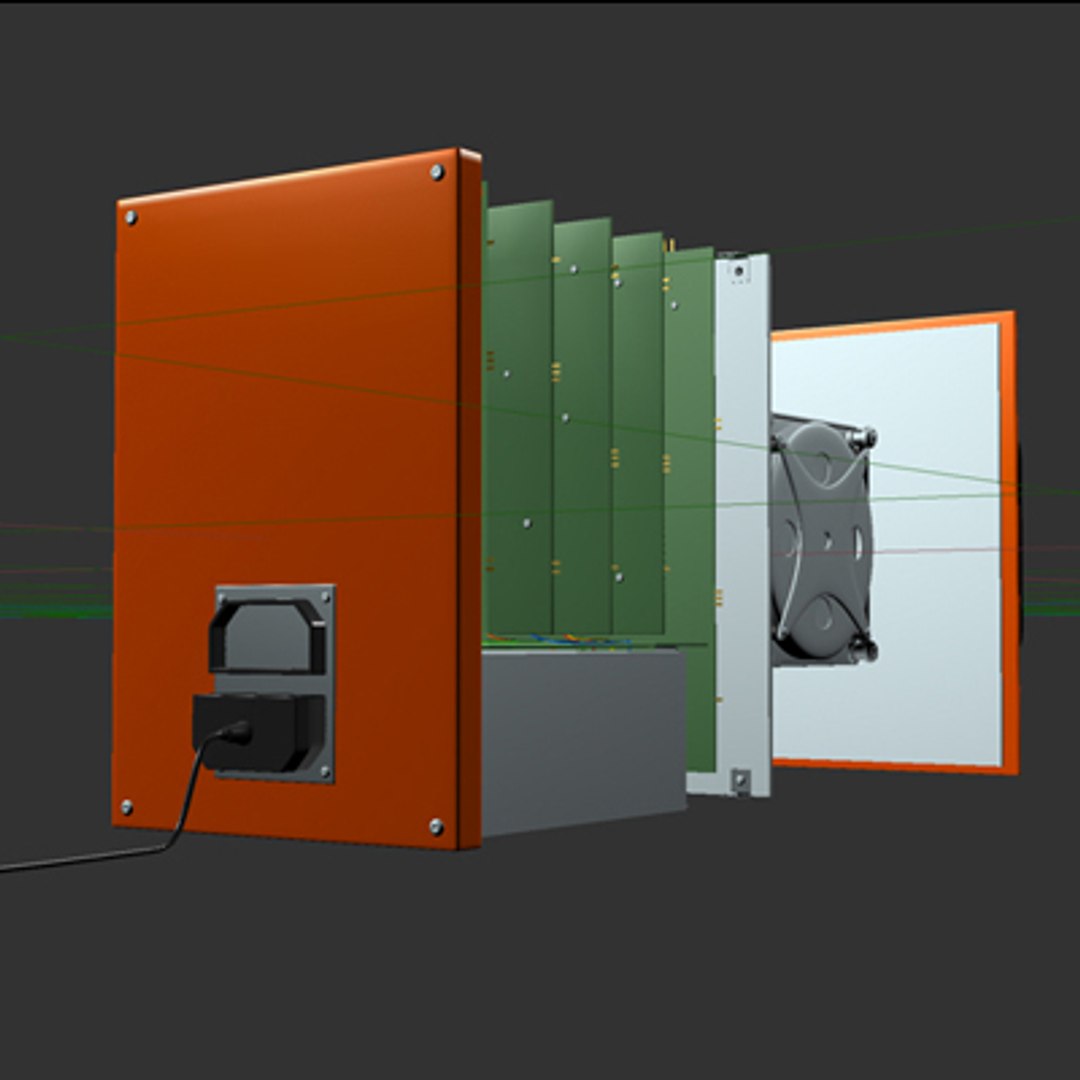 Flight Recorder Black Box 3d Obj