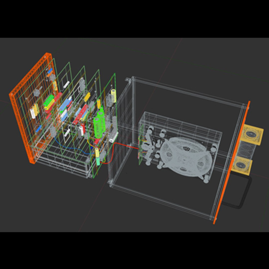 Flight Recorder Black Box 3d Obj