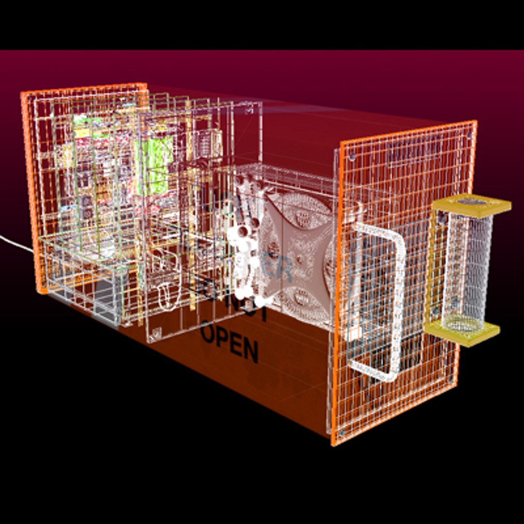 Flight Recorder Black Box 3d Obj