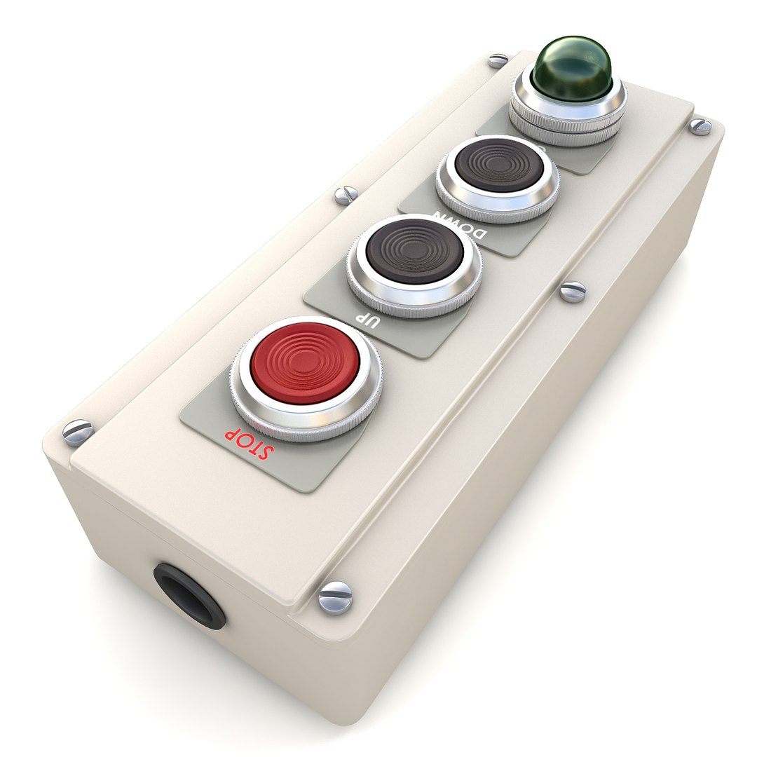 3ds Vintage Industrial 01 Switches