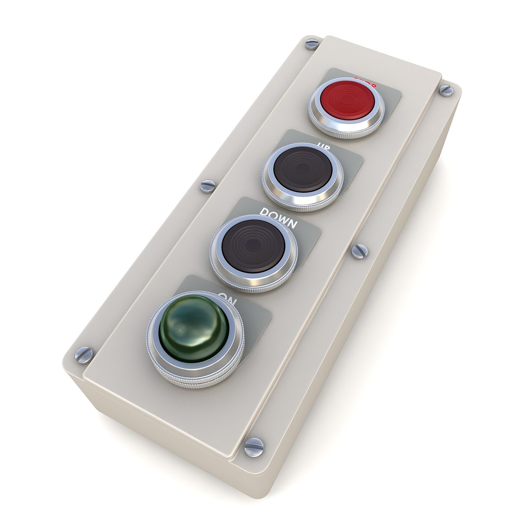 3ds Vintage Industrial 01 Switches