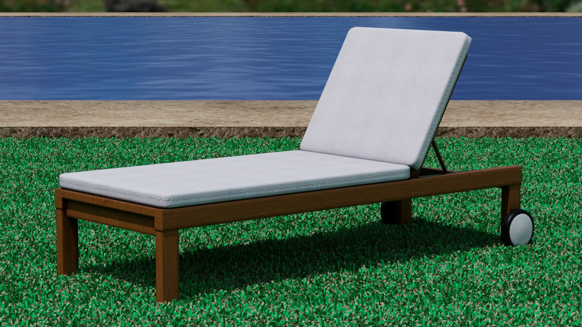 Point Sun Lounger - TurboSquid 2379894