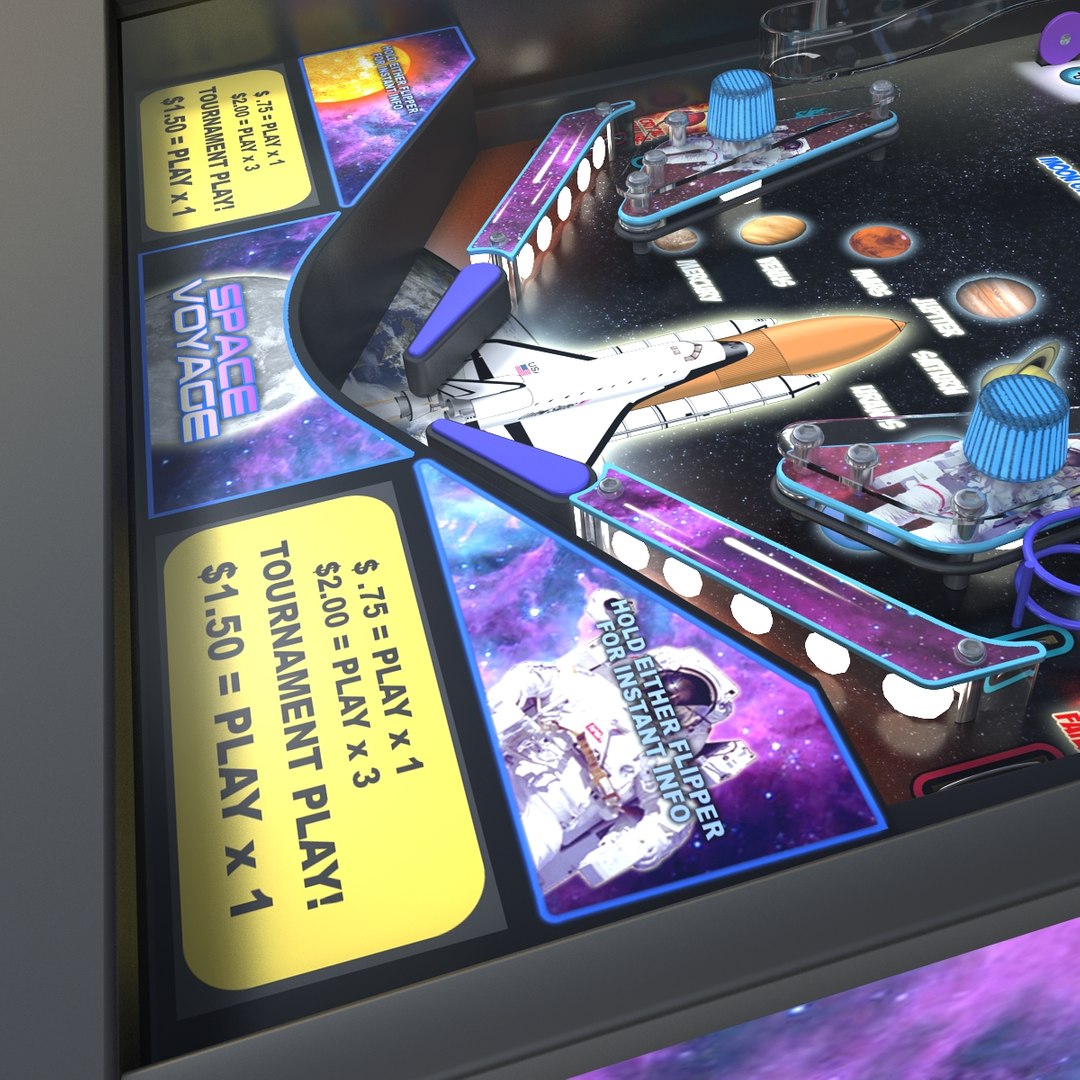Pinball Machine 3d Max