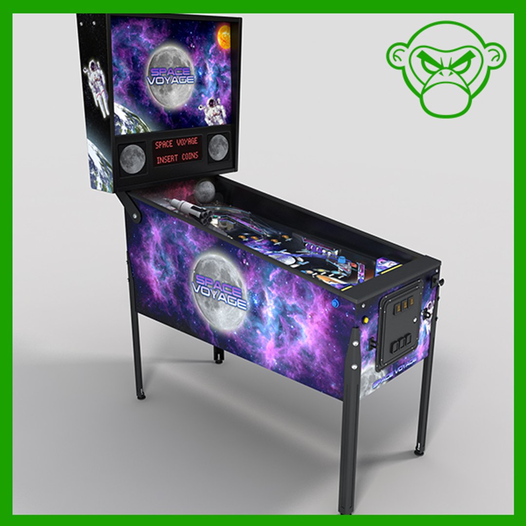 Pinball Machine 3d Max