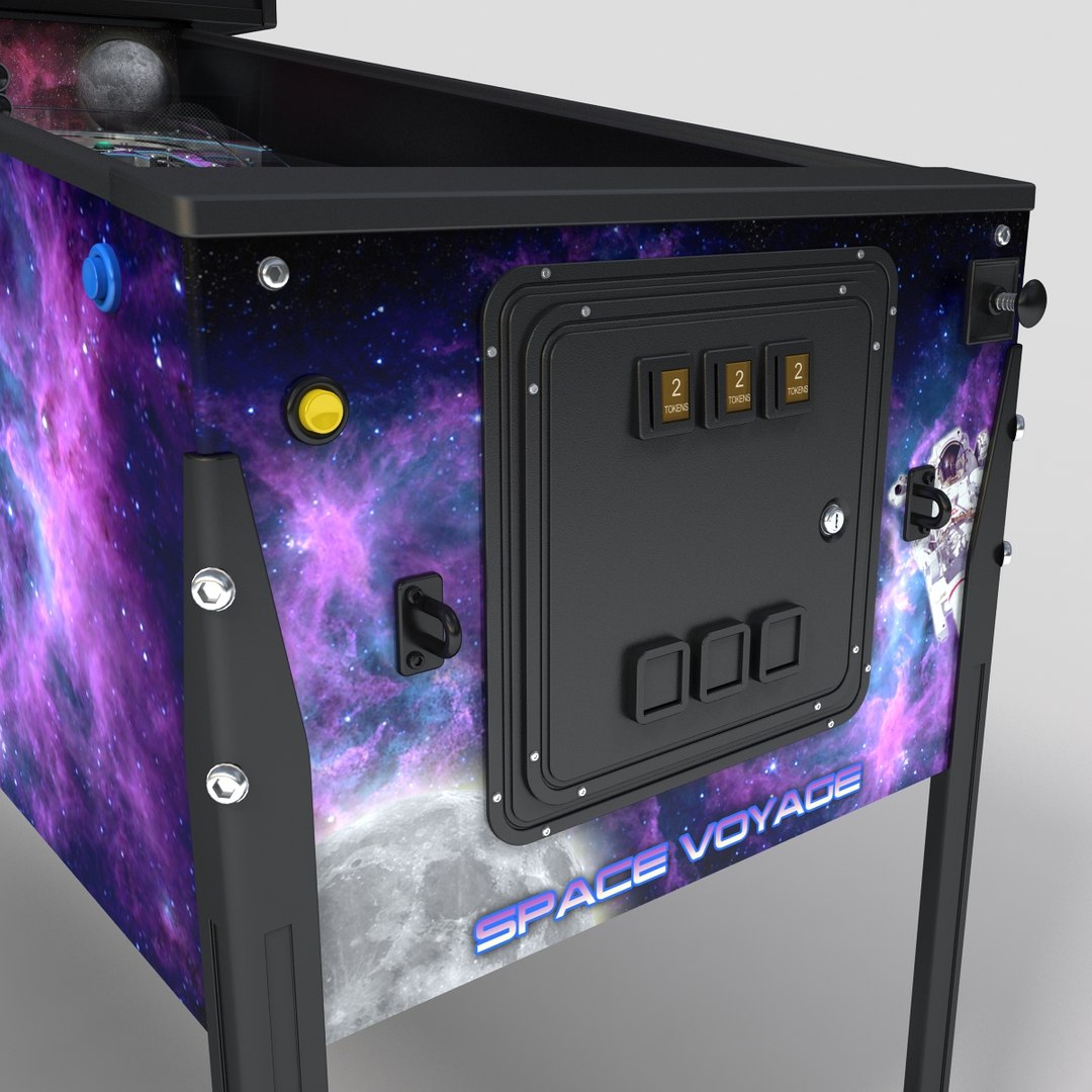 Pinball Machine 3d Max