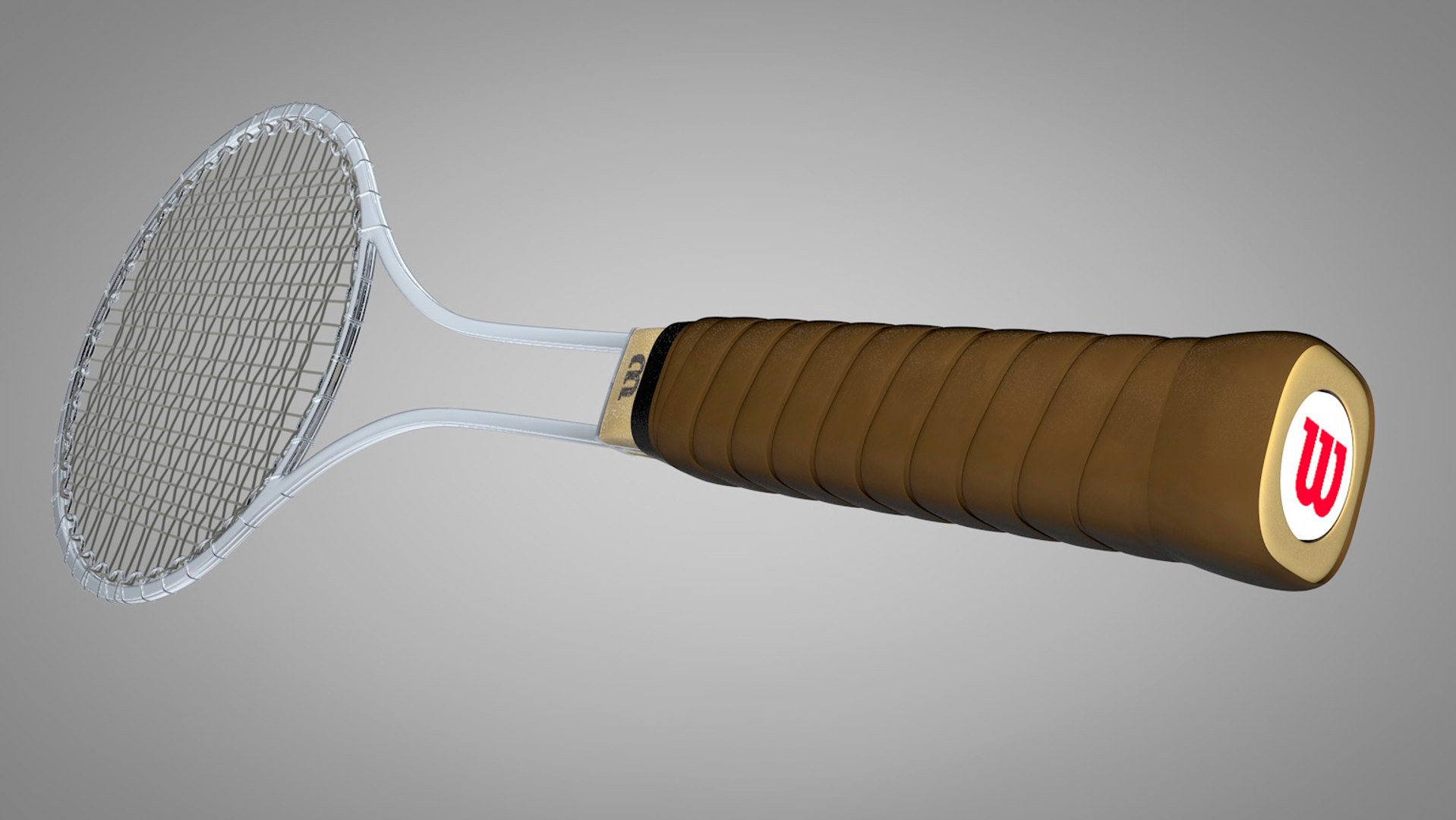 3D Wilson T2000 Jimmy Connors - TurboSquid 1338951