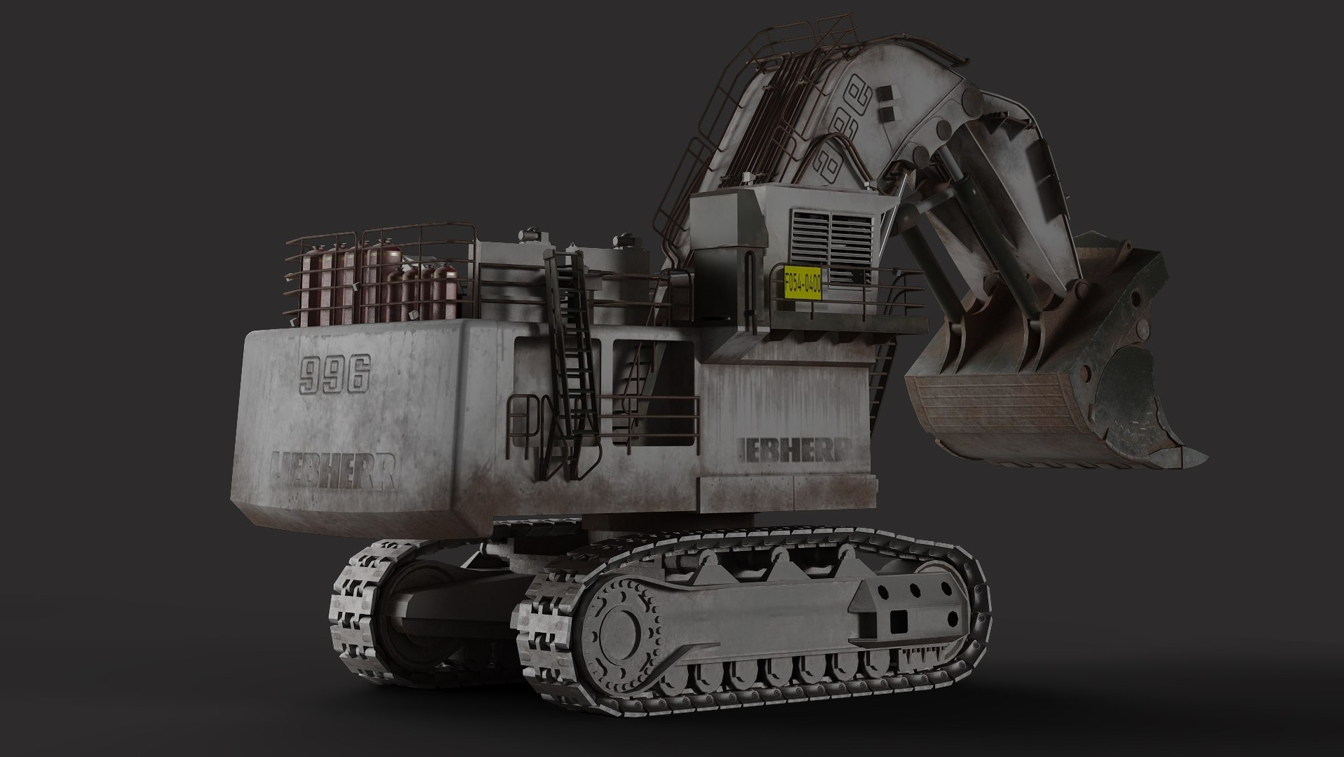 3D Liebherr R996 Excavator - TurboSquid 2139999
