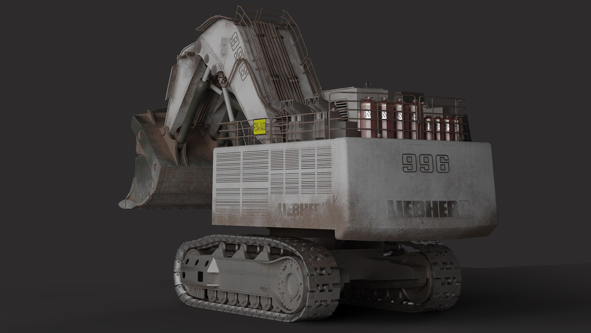 3D Liebherr R996 Excavator - TurboSquid 2139999