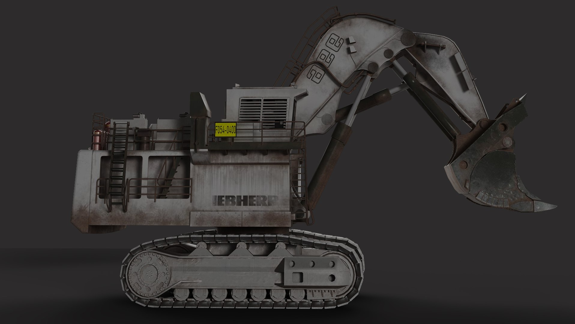 3D Liebherr R996 Excavator - TurboSquid 2139999