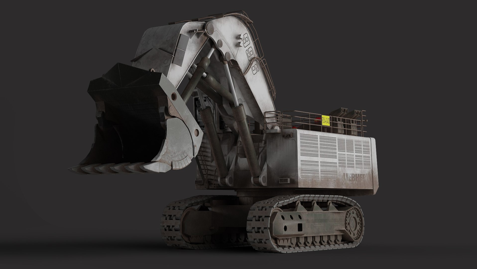 3D Liebherr R996 Excavator - TurboSquid 2139999