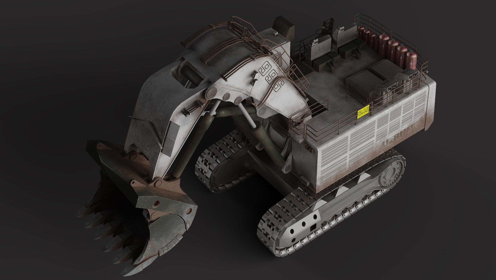 3D Liebherr R996 Excavator - TurboSquid 2139999