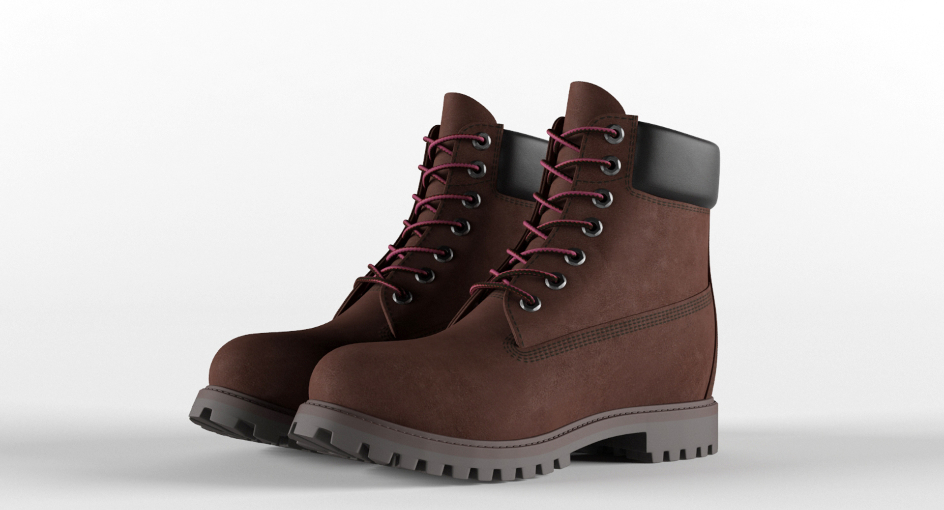 2 Color Leather 6-inch 3d Max