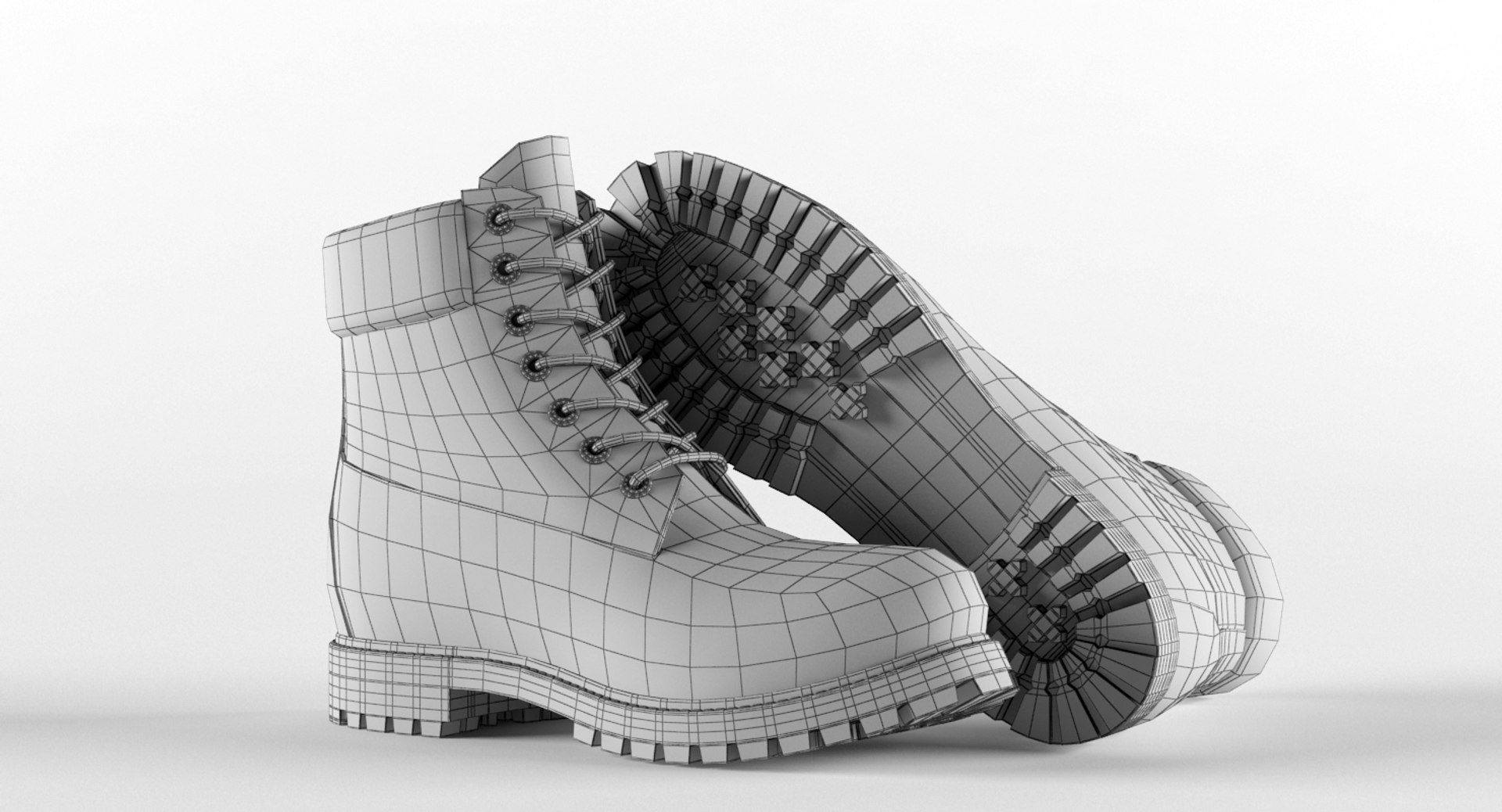 2 Color Leather 6-inch 3d Max