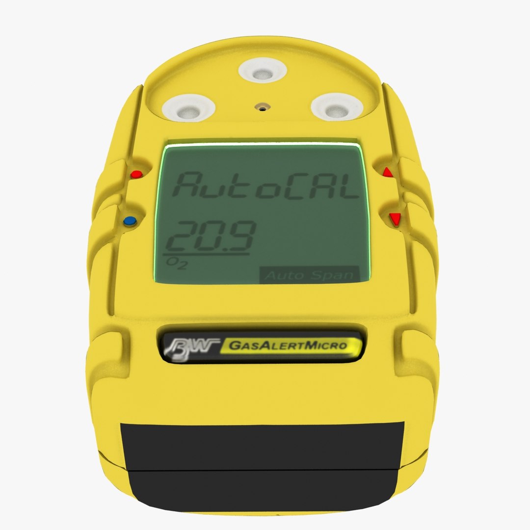 3d Gas Detector Model