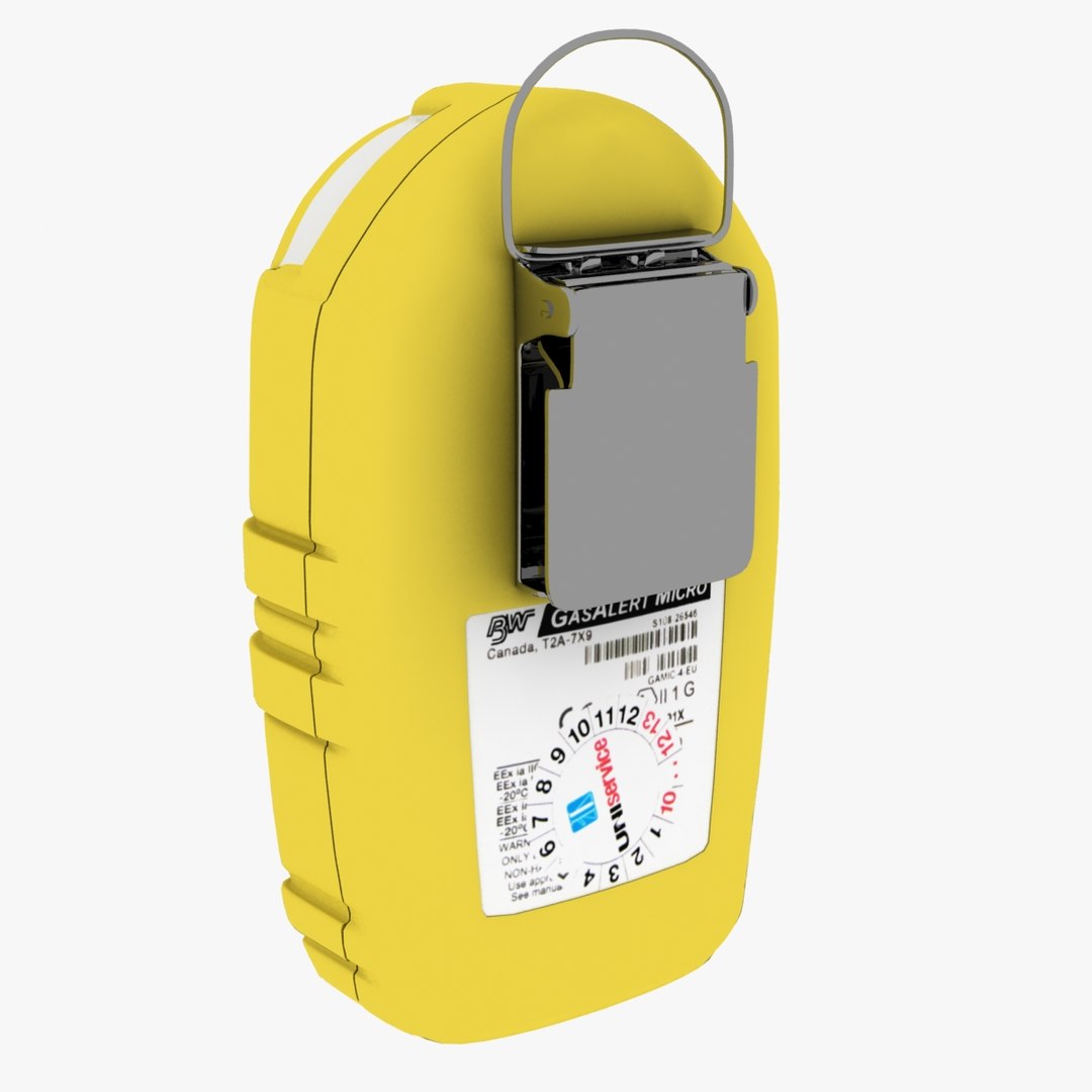 3d Gas Detector Model
