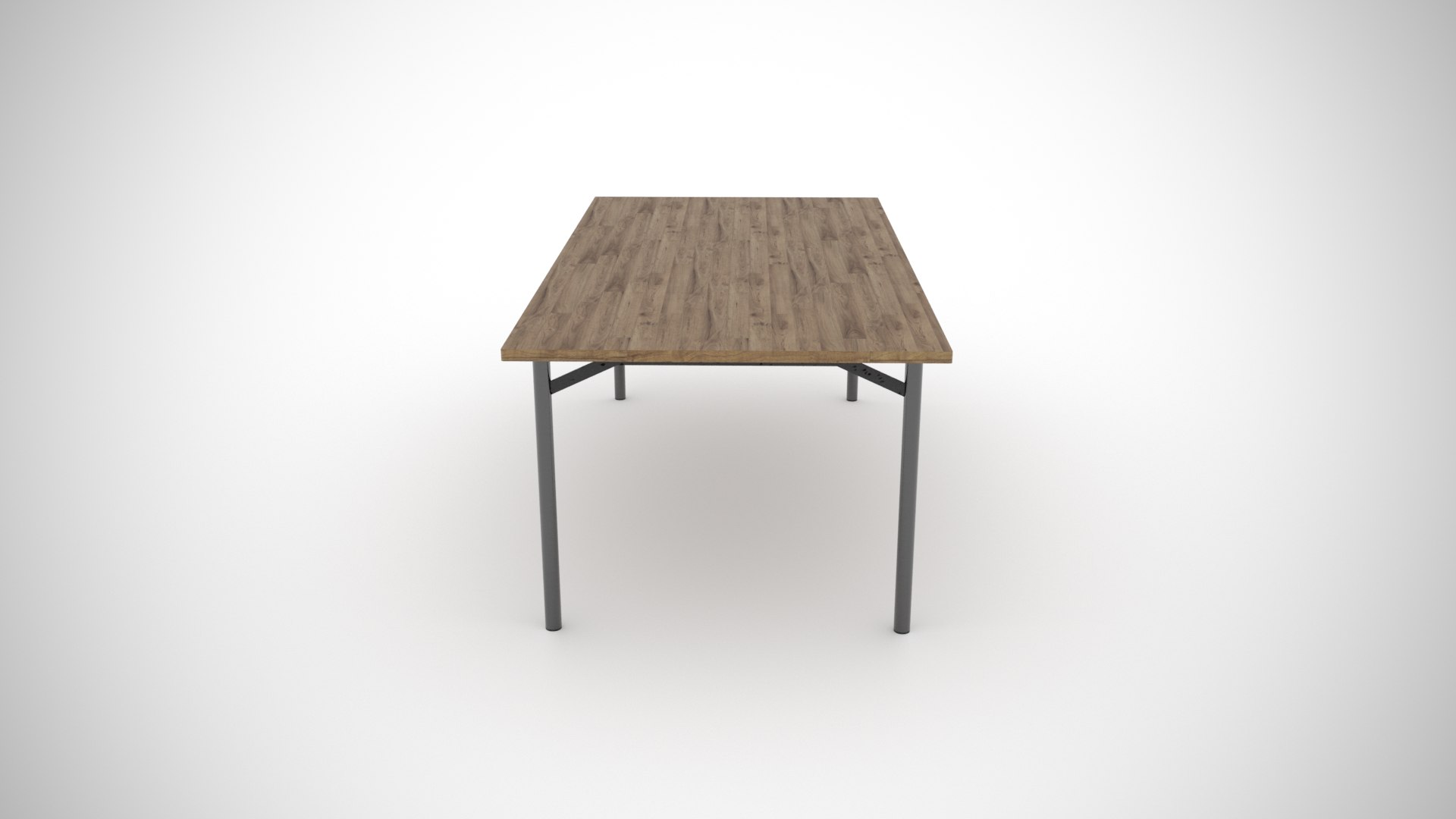 3D Wooden Table Low-poly Model - TurboSquid 2025847