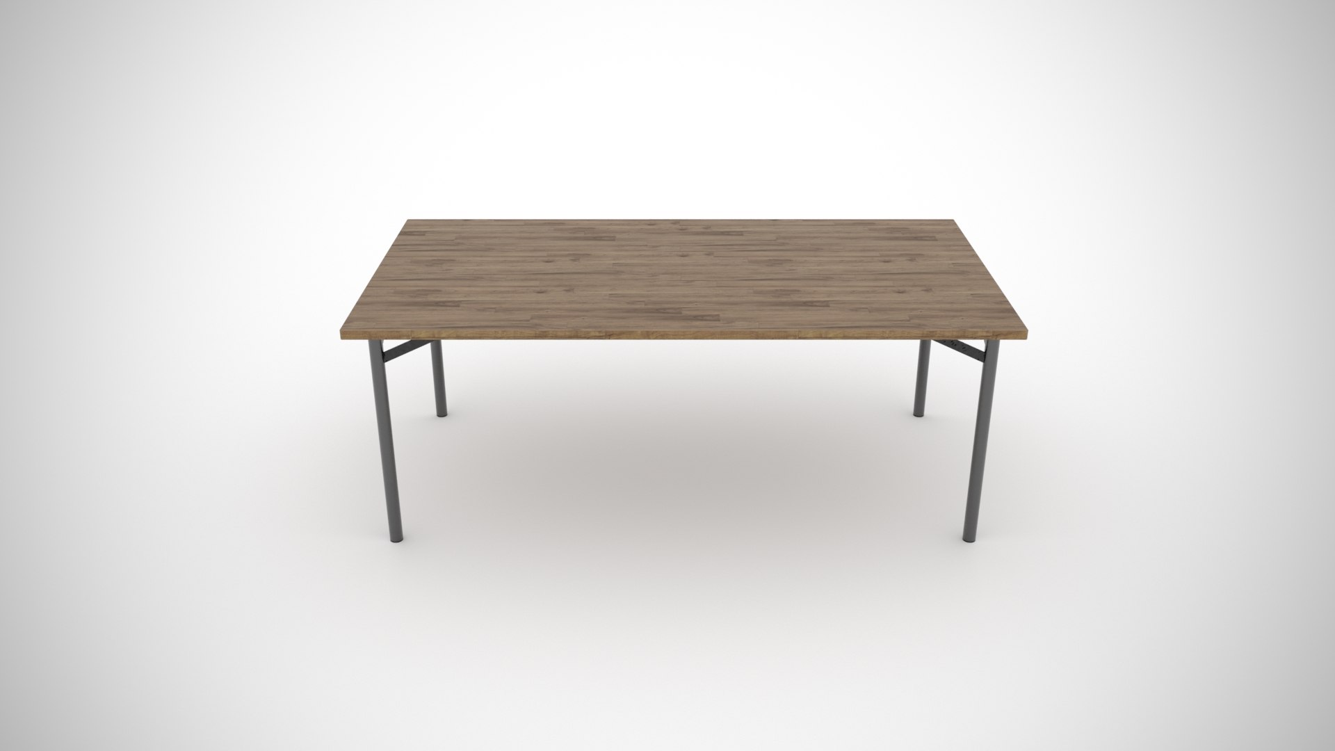 3D Wooden Table Low-poly Model - TurboSquid 2025847