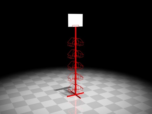 3d display wire rack