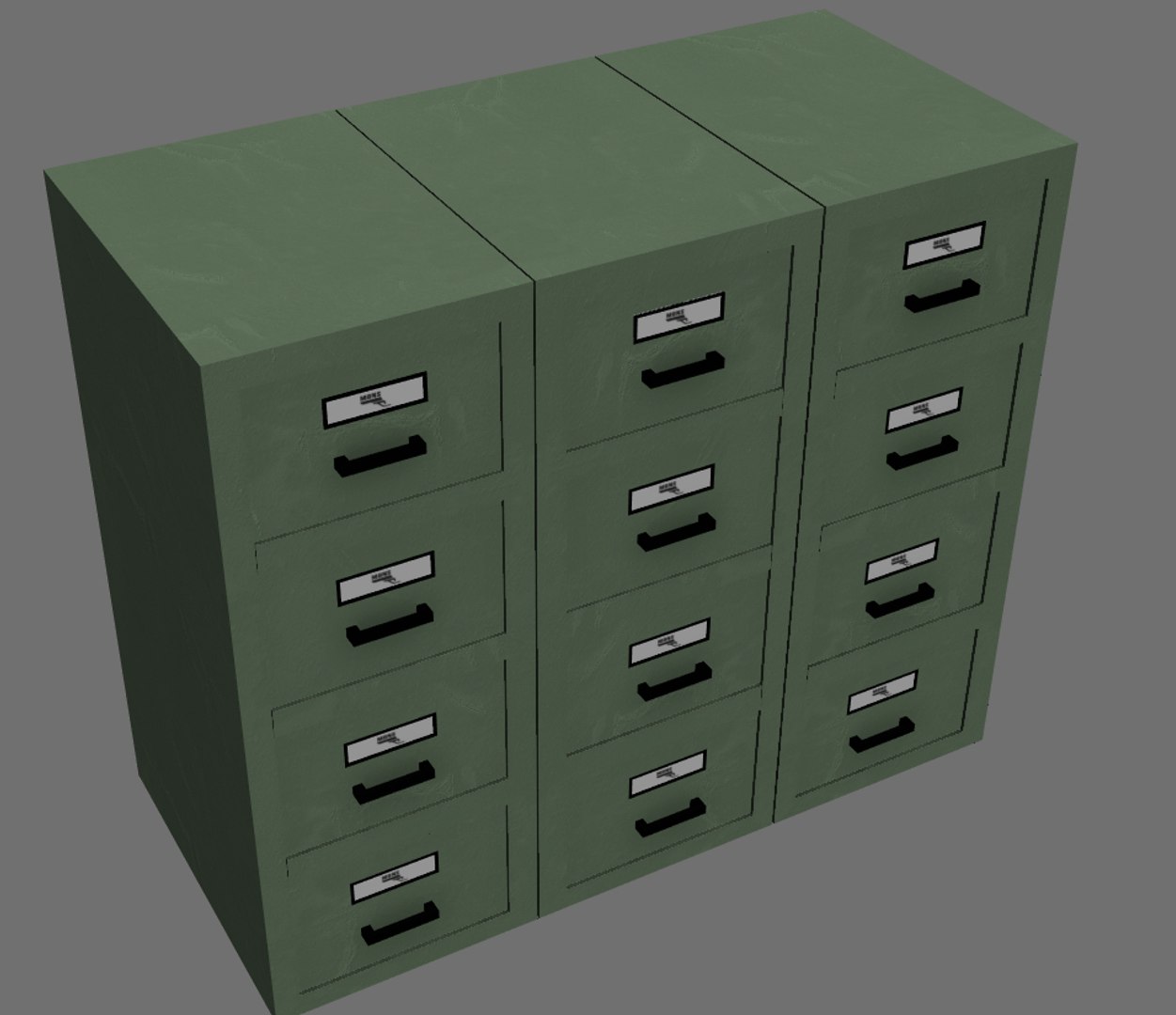 Document Cabinet Model - TurboSquid 1185518