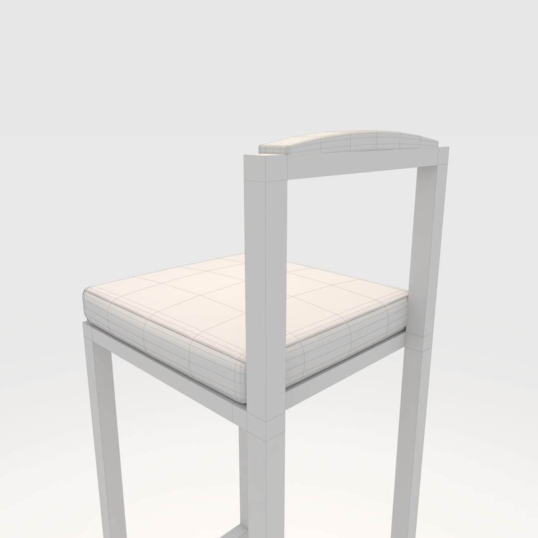 3D Bar Stool 7 - TurboSquid 2297678