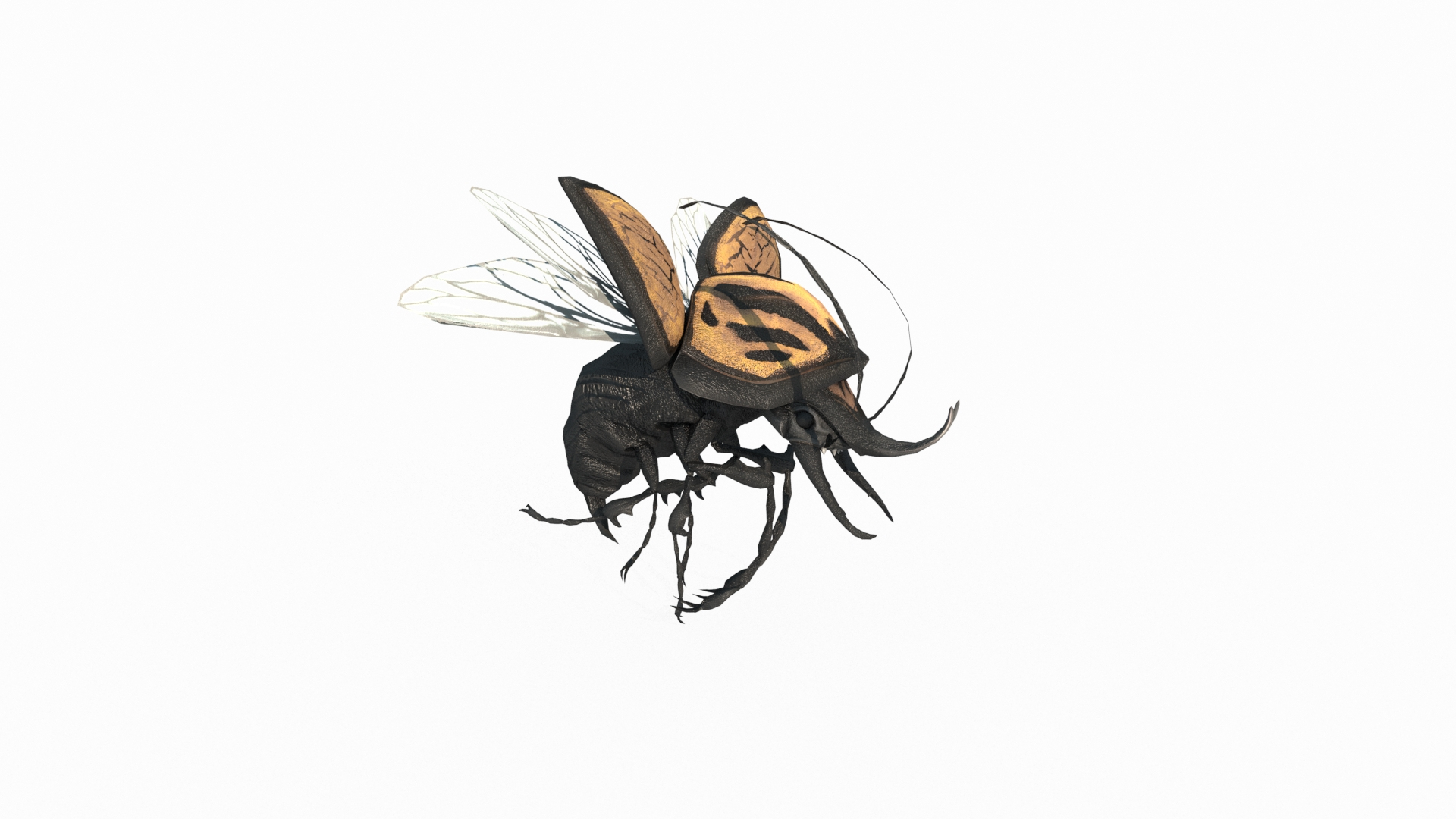 Mythical Warcraft Beetle Model - TurboSquid 2318899