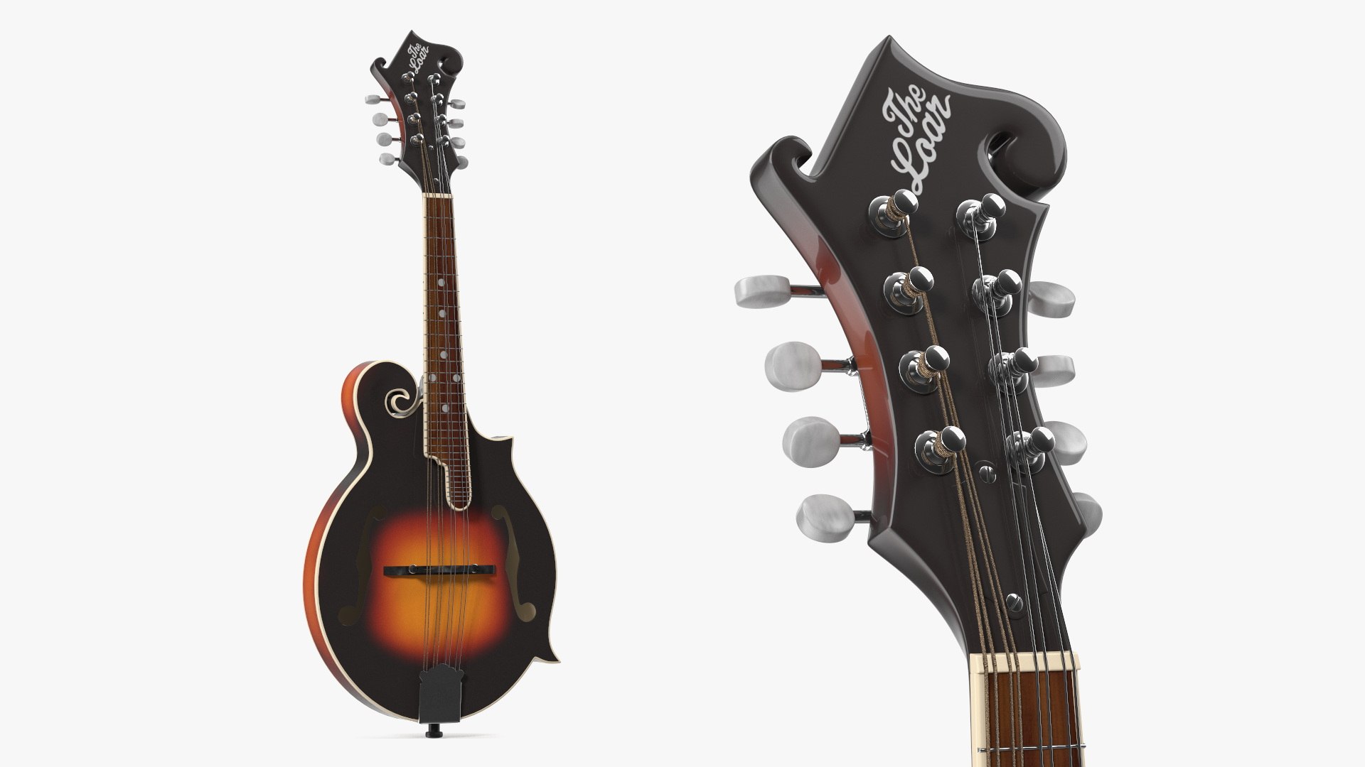 Mandolin Musical Instrument 3D - TurboSquid 2402490