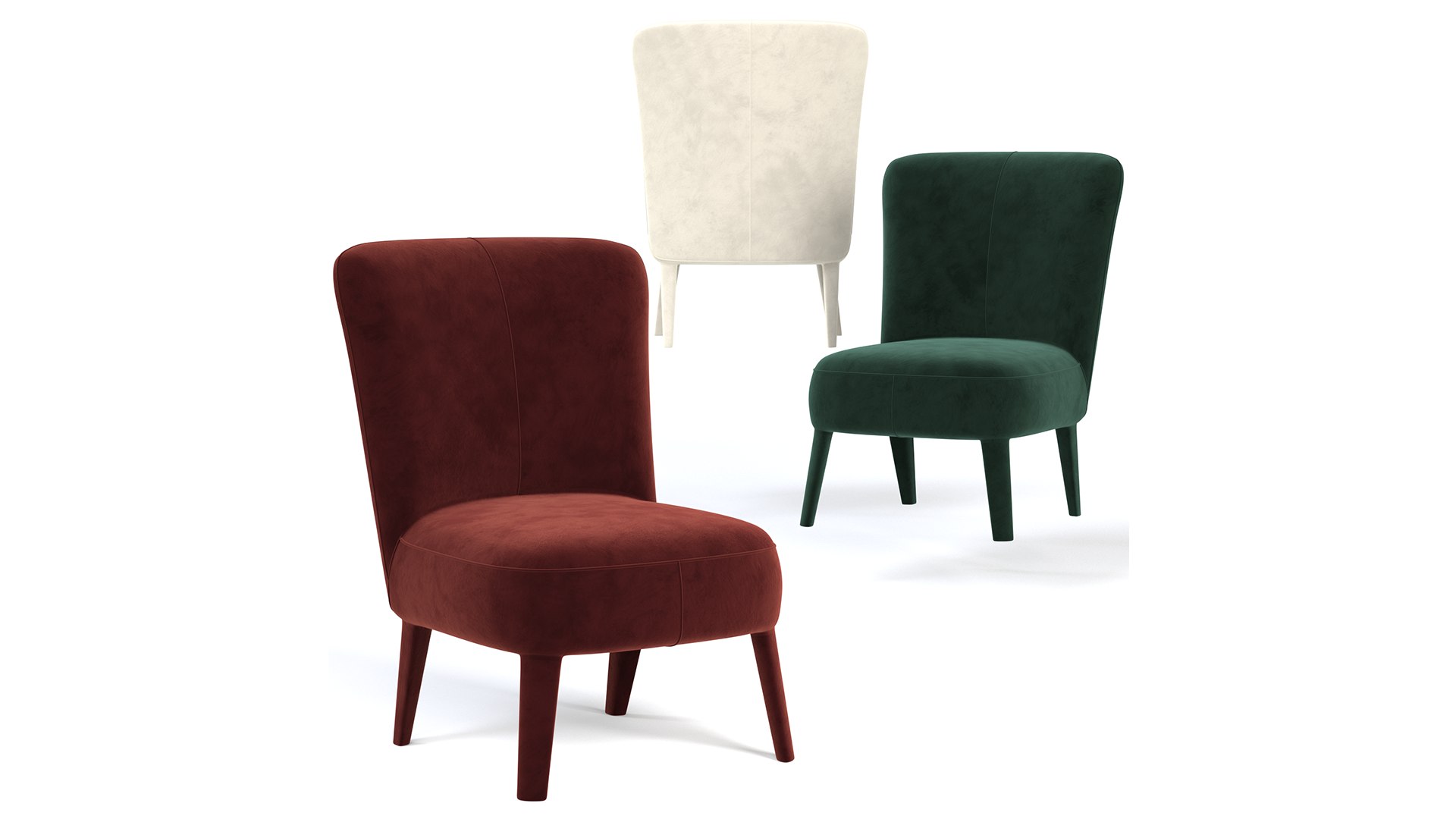 Maxalto Febo Armchair 3D Model - TurboSquid 2343205