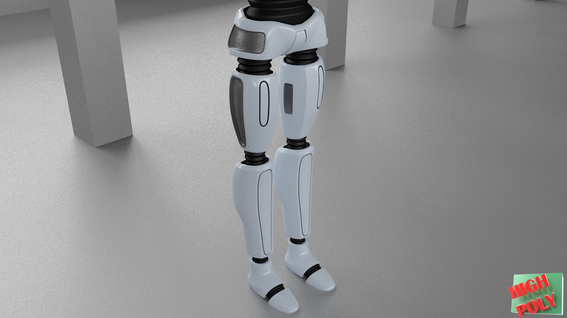 3d Robot Bot Man Model