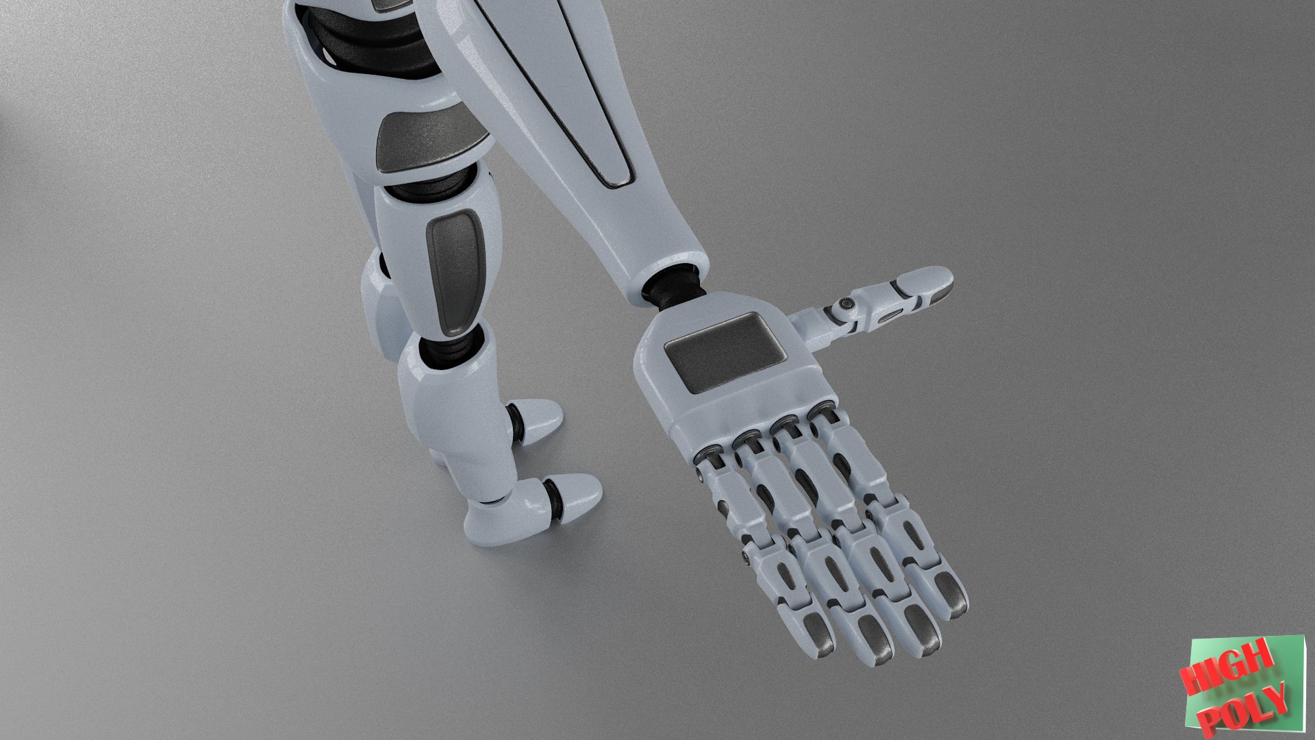 3d Robot Bot Man Model