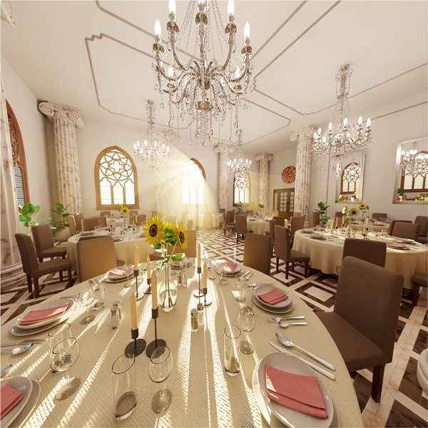 Restaurant Interior 3D Models for Download | TurboSquid