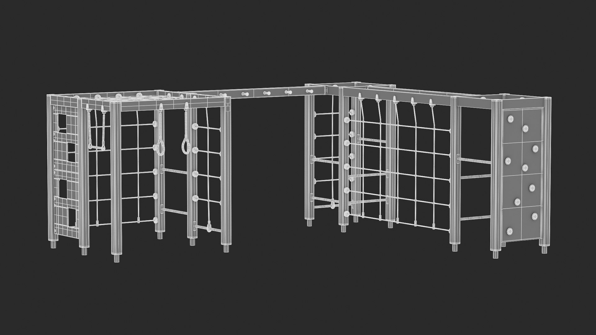 Lappset Climbing Track 02 3D Model - TurboSquid 1765775