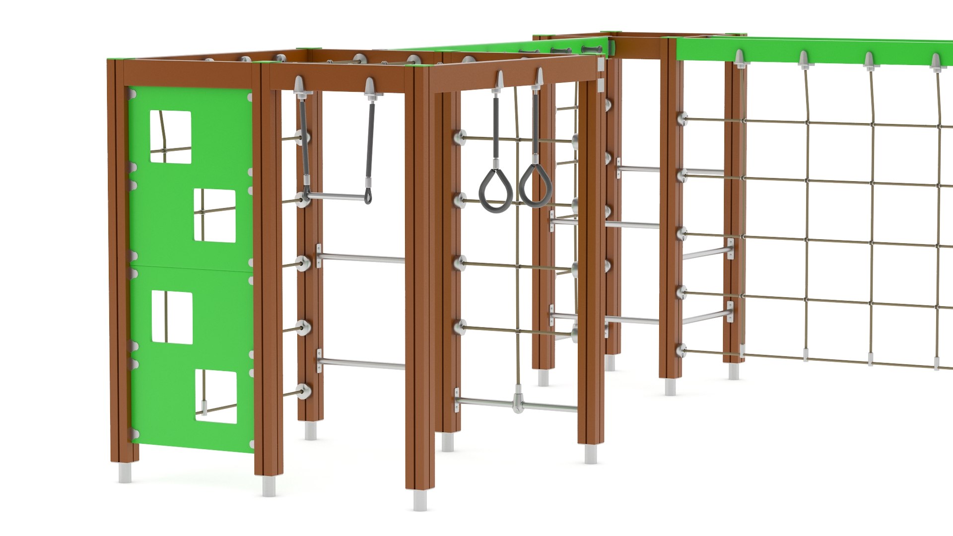 Lappset Climbing Track 02 3D Model - TurboSquid 1765775