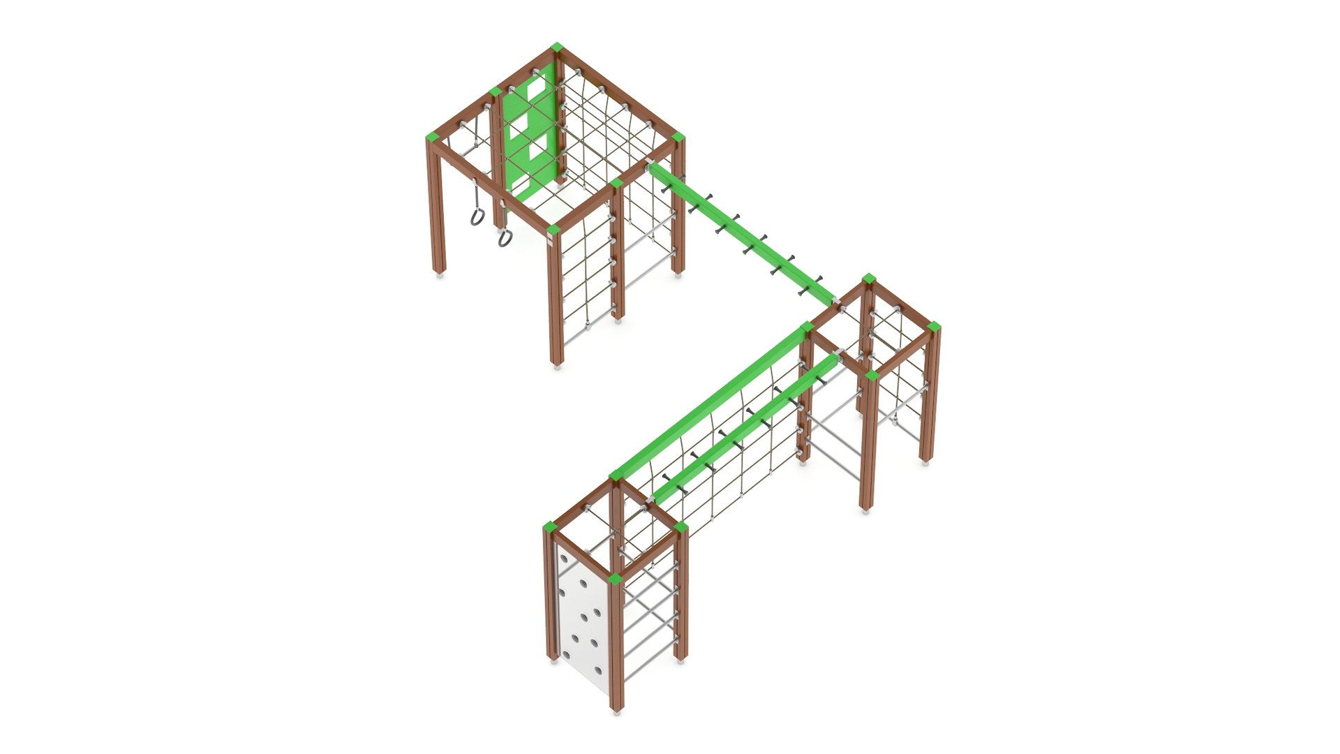 Lappset Climbing Track 02 3D Model - TurboSquid 1765775