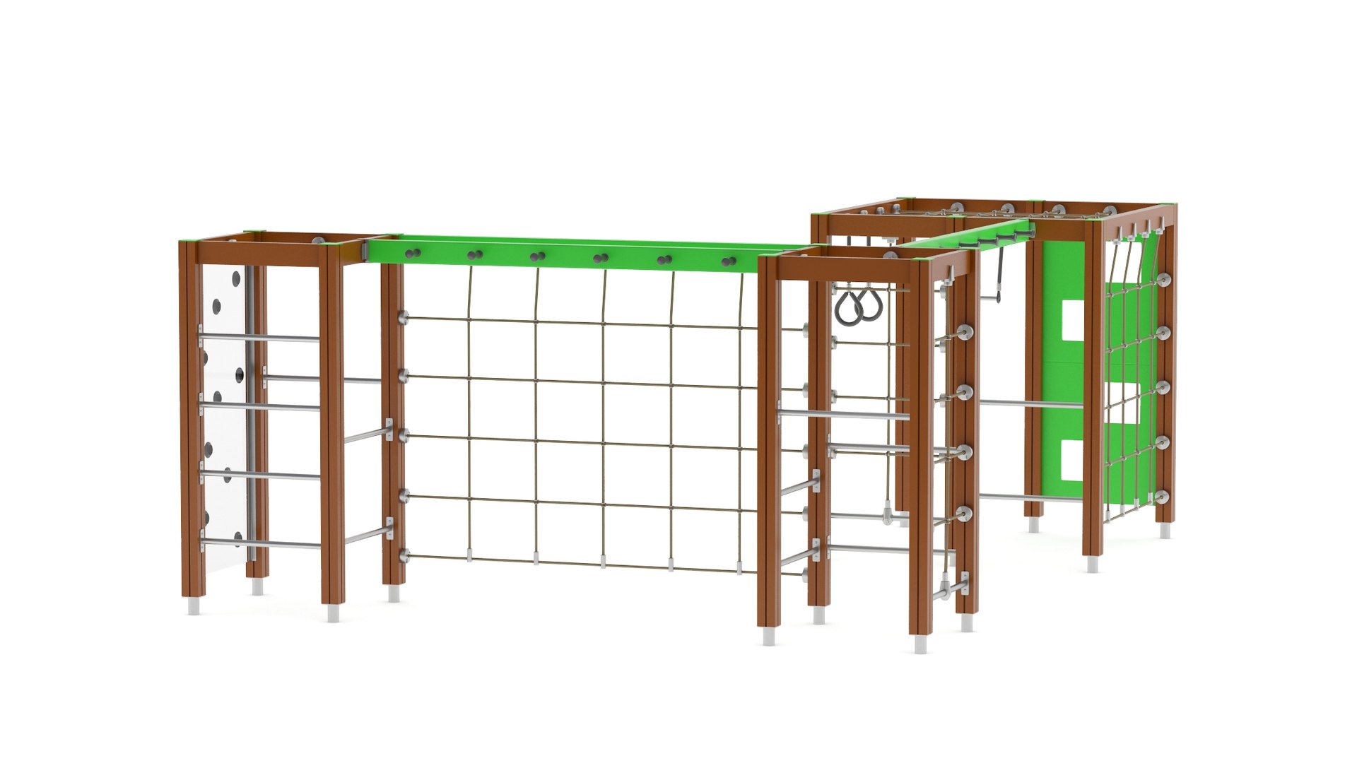 Lappset Climbing Track 02 3D Model - TurboSquid 1765775