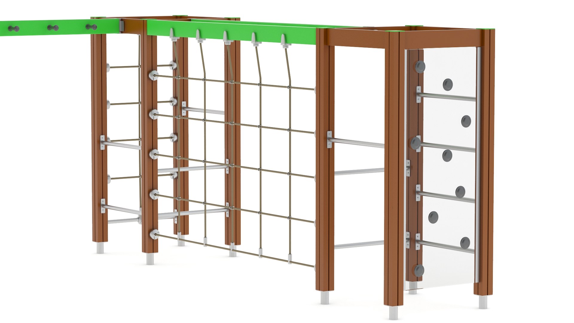 Lappset Climbing Track 02 3D Model - TurboSquid 1765775