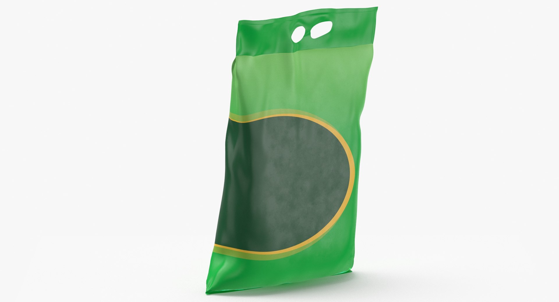 3D Fertilizer Sack Standing Blank and Generic Label - TurboSquid 2074908