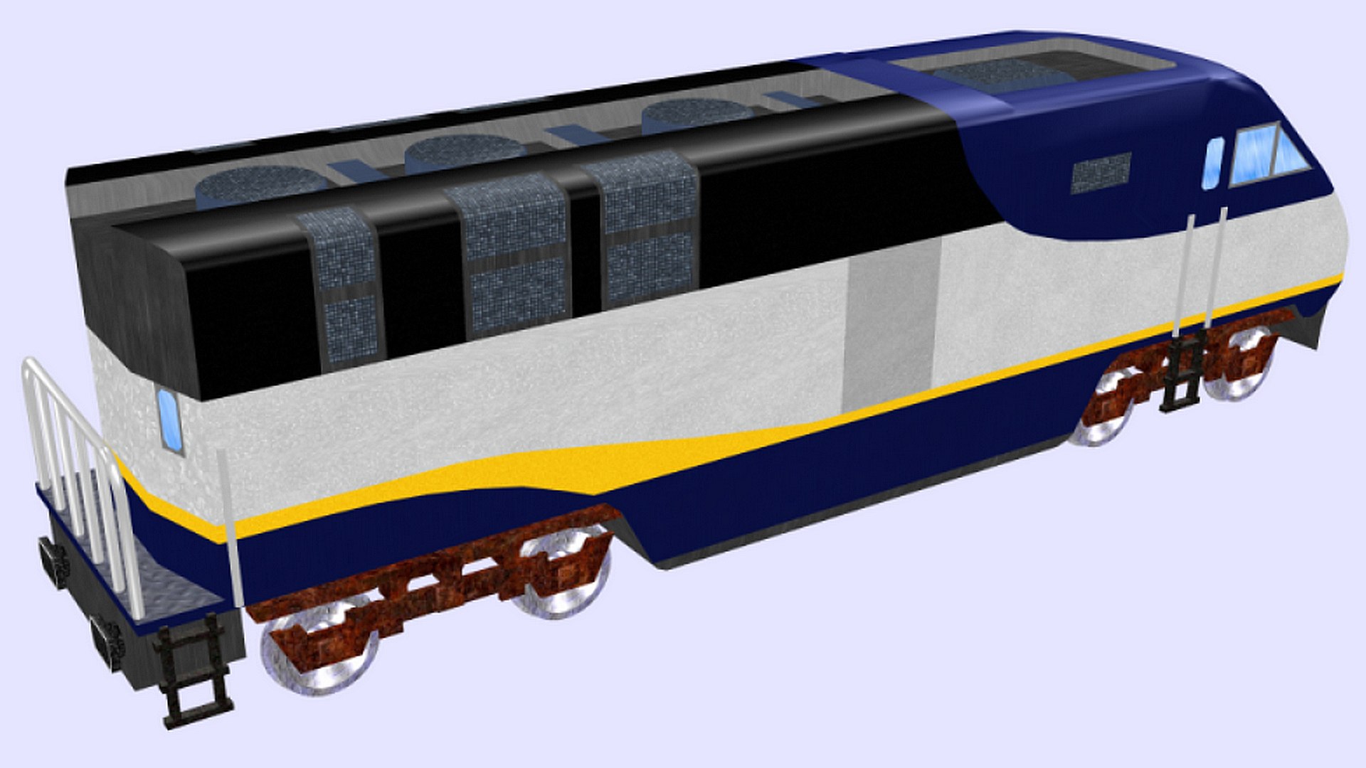 3D F59phi Diesel Locomotive Model - TurboSquid 1707681