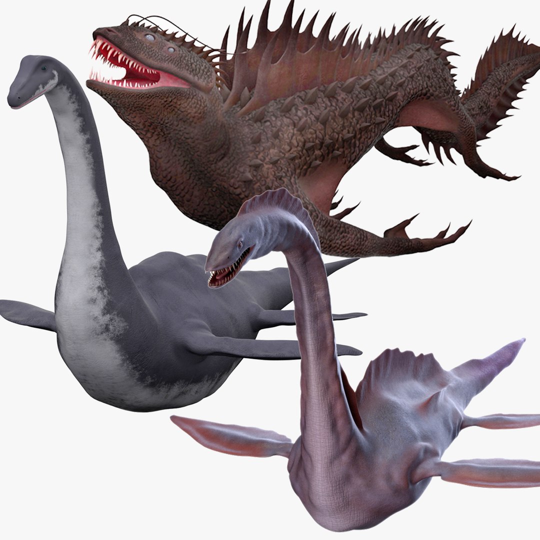 3D Sea Monsters Collection 1 model - TurboSquid 1878080