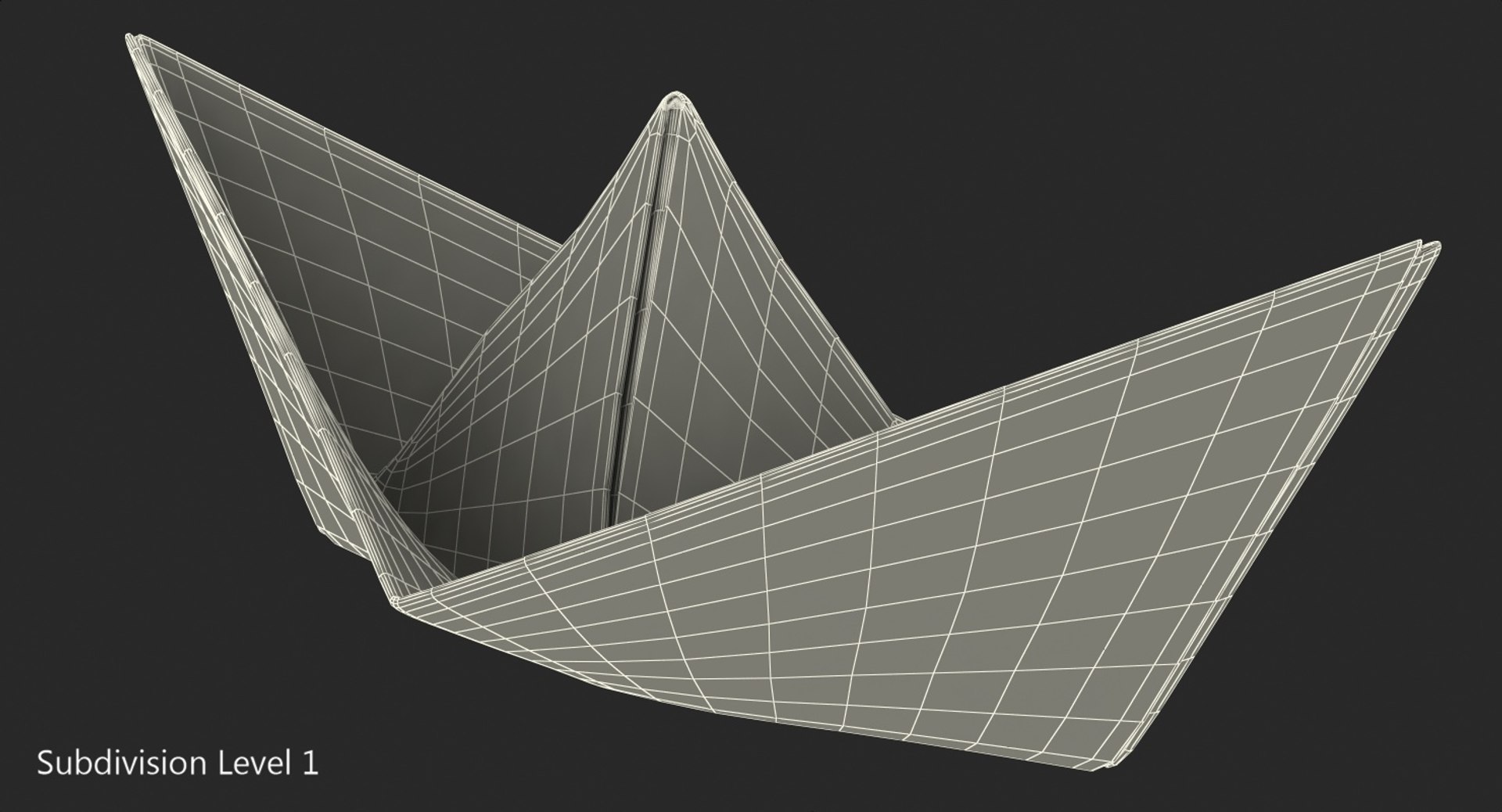 Paper Boat 3D - TurboSquid 1260746
