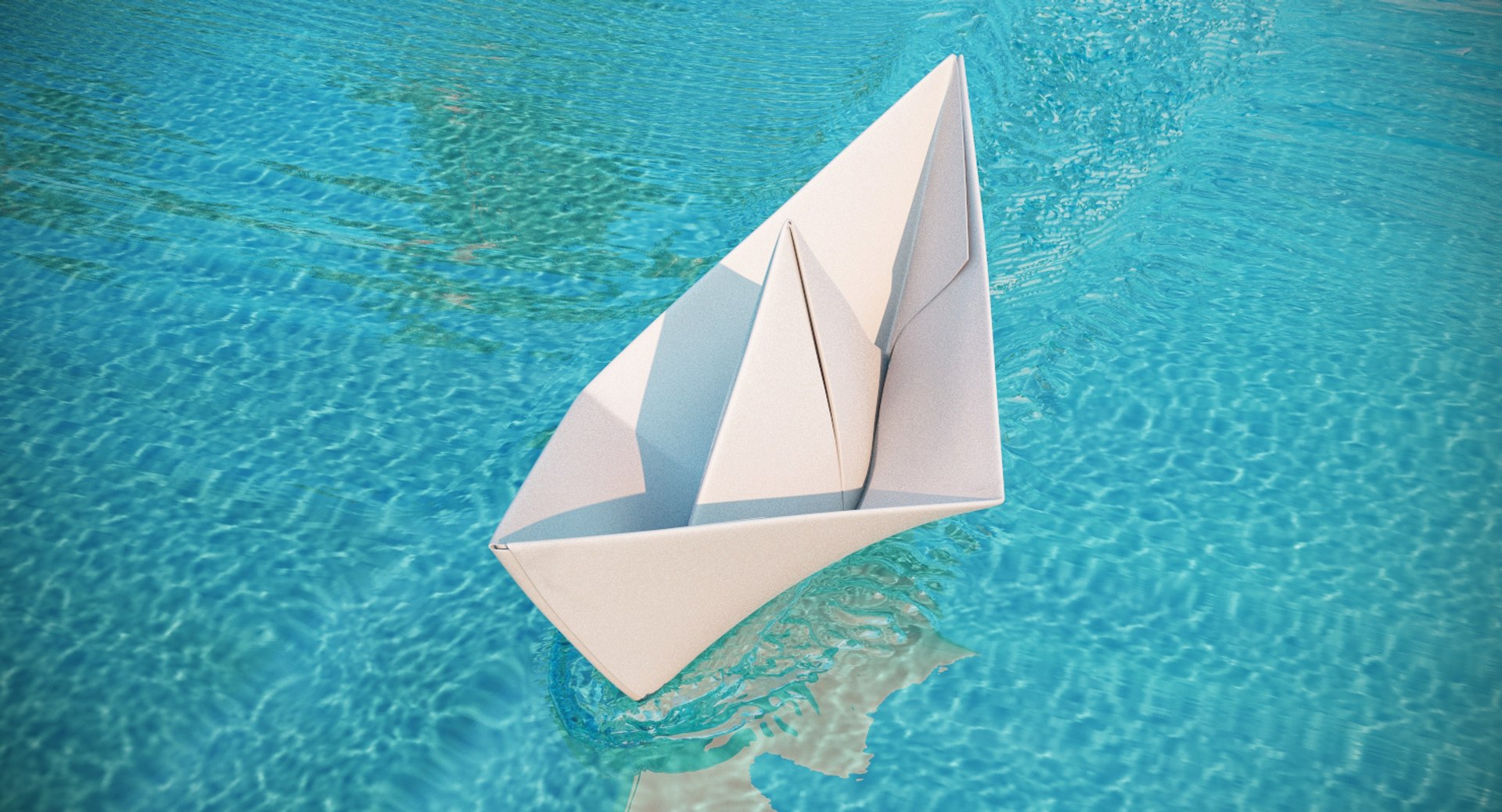 Paper Boat 3D - TurboSquid 1260746