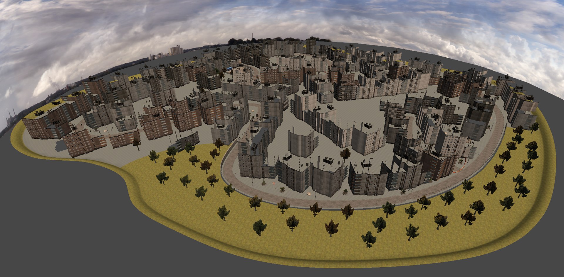 Ghetto City 3D Model - TurboSquid 1626571