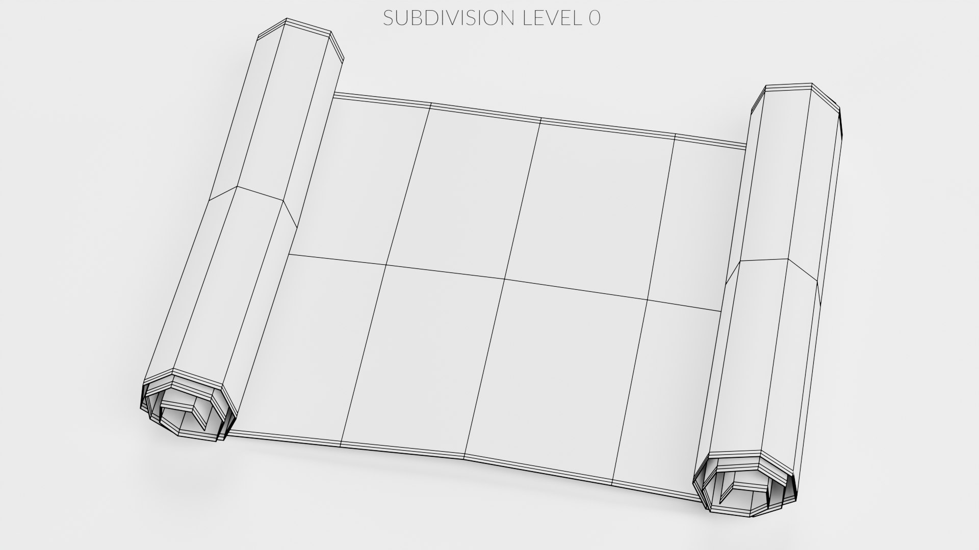 Scroll 3 3D Model - TurboSquid 2201312